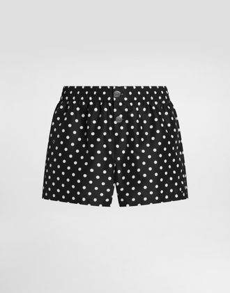Dolce & Gabbana Bade-boxershorts Mit Polka-dot-print - Mann Beachwear Multicolor 3