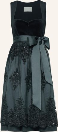 Kr&uuml;ger Kr&uuml;ger Dirndl Lora Mit Schmuckperlen schwarz
