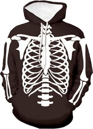 Generic Sweat-shirt &agrave; manches longues pour homme - Pour lext&eacute;rieur et lint&eacute;rieur, marron, 3XL