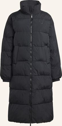 adidas Originals Adidas Originals Adicolor Langer Puffer Mantel Aus Kunstdaunen schwarz