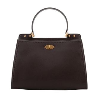 Pourchet Femme, Sacs, Brun, Taille: ONE Size Trianon Handbag