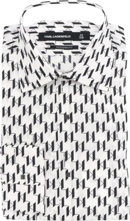 Karl Lagerfeld Homme, Chemises, Noir, Taille: L Karl Lagerfeld - Chemises > Chemises habill&eacute;es