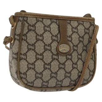 Gucci Pre-owned Cuir sacs-gucci - Femme - Pre-owned - Beige - Taille: ONE Size