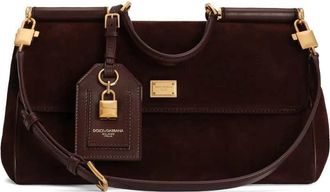 Dolce & Gabbana Sac My Sicily Moyen En Cuir De Veau Fendu