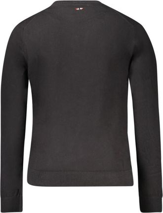 Napapijri Embroidered Logo Sweater - Black