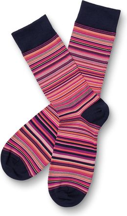 CHARLES TYRWHITT Bunte Socken mit Streifen - Rosa