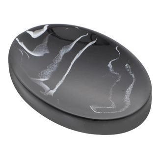 Cabilock Nordische Resin Seifenschale mit Marmor Muster wasserdichte Seifenablage Langlebige Aufbewahrungsbox f&uuml;r Bad Dusche und K&uuml;che Stilvoll und Praktisch S