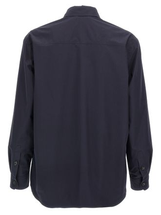 Brioni Mens Blue Silk Jacket Clothing