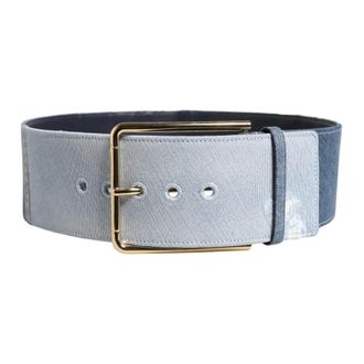 Dolce & Gabbana Femme, Accessoires, Bleu, Taille: 90 CM Waist Belt