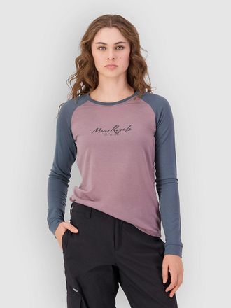 Mons Royale Icon Merino Raglan Funktionsshirt dark cypress