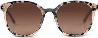 Kapten & Son Lunettes de soleil Nairobi - Pour homme et femme - Avec protection solaire et protection UV - Forme ronde élégante - Unisexe, marron sable tortue