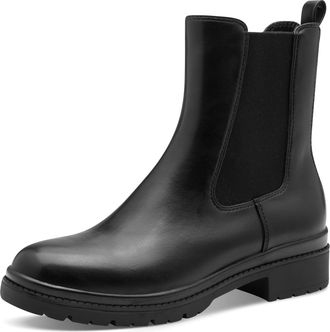 Tamaris Damen Stiefel Vegan schwarz 40