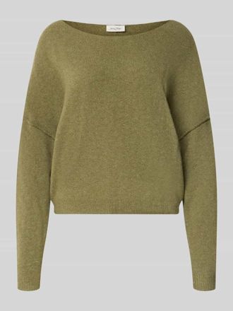 American Vintage Relaxed Fit Strickpullover aus Material-Mix mit Leinen-Anteil