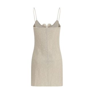 Magda Butrym Womens Beige Lyocell Casual Dress