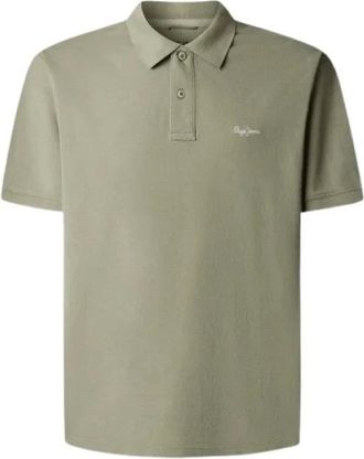 Pepe Jeans London Homme, Tops, Vert, Taille: M Polo Oscar