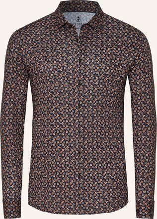 DeSoto Desoto Jerseyhemd Slim Fit blau