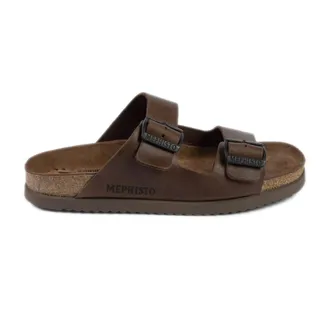 Mephisto Homme, Chaussures, Brun, Taille: 44 EU Nerio Scratch Sandal