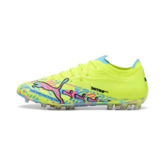 Puma Chaussures de football ULTRA NITRO 7 ULTIMATE ADVANCED LEVEL MG Unisexe, Chaussures, Blanc, 40.5