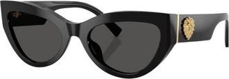 Dolce & Gabbana Cat Eye Sonnenbrille - - Accessories - unisex - Schwarzk - 55 MM