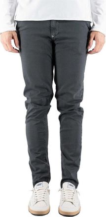 Devid Label Pantalon skinny Mirtos gris fonc