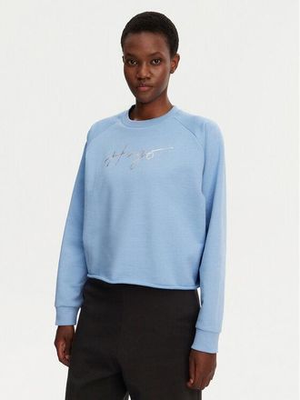 HUGO BOSS Sweatshirt Darace 50534271 Himmelblau Relaxed Fit
