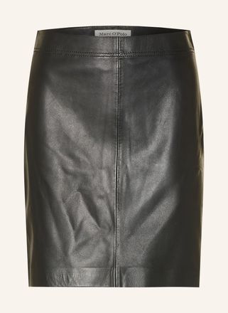 Marc O'Polo Marc Opolo Lederrock schwarz