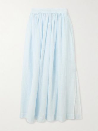 Lemlem Freye Midirock Aus Baumwolle - Mehrfarbig