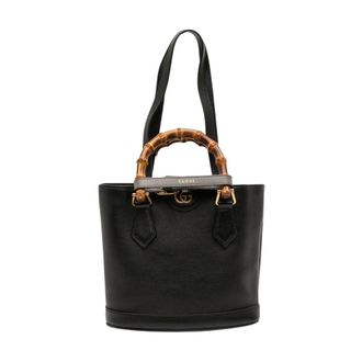 Gucci Pre-owned Henkeltaschen-Beutel - - Pre-owned - Damen - Schwarzk - ONE SIZE