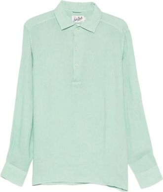 MC2 Saint Barth Homme, Tops, Bleu, Taille: 2XL Raphael Polo Long