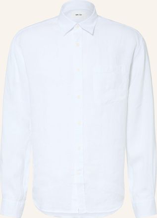 Nn.07 Nn.07 Leinenhemd Dino Comfort Fit weiss