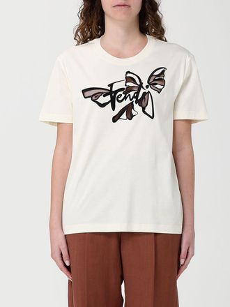 Fendi T-Shirt FENDI Damen Farbe Beige