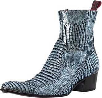 Jeffery West Homme Bottines Chelsea Hawk, Silver, 43 EU