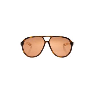 Alexander McQueen Aviator Sonnenbrille - - Accessories - Damen - Braun - ONE SIZE
