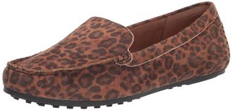 Aerosoles Womens Driving Style Loafer, Leopard FAB Suede, 7.5
