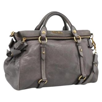 Miu Miu Pre-owned Hand Bag - - Pre-owned - Damen - Grau - ONE SIZE