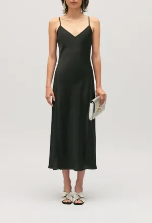 Claudie Pierlot Robe nuisette midi noire