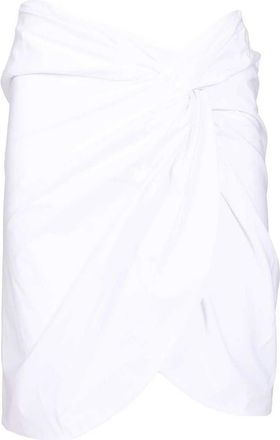 Federica Tosi Mini Jupe - Blanc