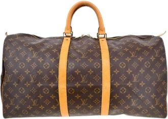 Louis Vuitton unisex, Pre-owned, Brun, Taille: ONE Size Sac Keepall Pre-owned