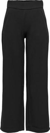 Jacqueline de Yong Jdylouisville Catia Wide Pant JRS Noos Pantalons, Black, XL/30 Femme