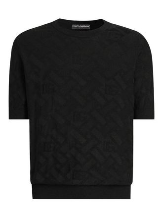 Dolce & Gabbana Pull Col Rond - Noir