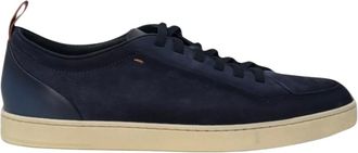 Santoni Homme, Chaussures, Bleu, Taille: 41 EU Montecarlo Baskets