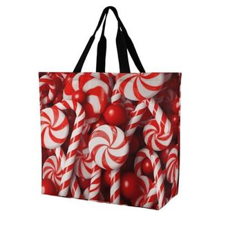 Generic Canne &Agrave; Sucre Sac Fourre-Tout L&eacute;ger Sacs De Courses Imperm&eacute;able Sac Fourre Tout Pour Universit&eacute; Travail Voyage