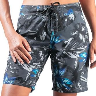 Kanu Surf Marina UPF 50 Active Swim Board Short (Reg & Plus Sizes) Combinaison modèle Court, Charbon de Bois Hayley, 42 Femme