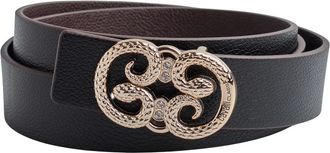 Cavalli Femme, Accessoires, Noir, Taille: 105 CM Ceinture réversible