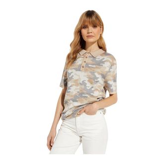 SER.O.YA Moro Muster Oversized T-shirt - - Tops - Damen - Gr&uuml;n - M