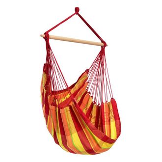Amazonas Sandals Xl H&auml;ngesessel Brasil Papaya mit Spreizstab Sitzfl&auml;che ca. 160 x 130 cm - Amazonas