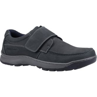 Hush Puppies Casper Leder Herren Navy Nubuk Loafers
