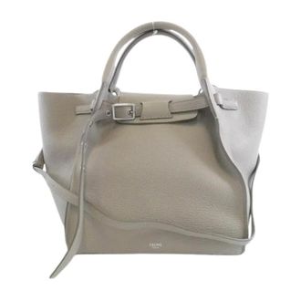 Celine Pre-owned Small Big Bag Sac &agrave; main en cuir - Femme - Pre-owned - Beige - Taille: ONE Size