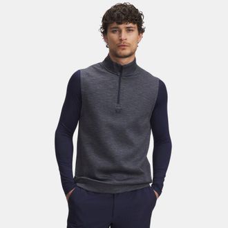 Under Armour Drive Midlayer Weste für Herren Midnight Blaue Marine / Midnight Blaue Marine XXL