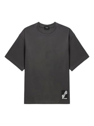 We11done t-shirt à logo - Gris